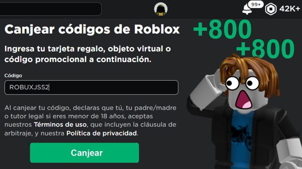 Cómo obtener códigos de Roblox gratis